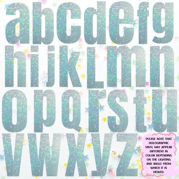Other | Custom Holographic Vinyl Custom Decals Stickers Personalized ...